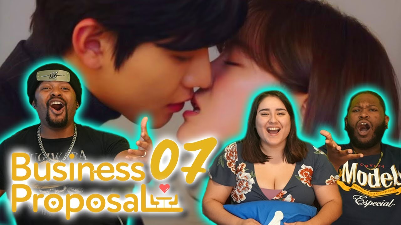 Min-woo and Yoo-ra's Jealousy Reaches a Boiling Point! 사내맞선 Business Proposal Episode 7 Reaction ...