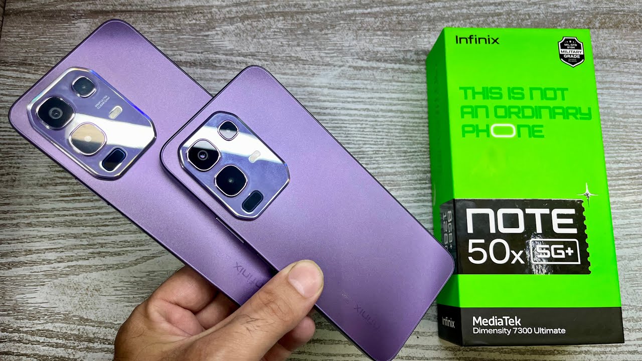Infinix Note 50x 5g - Unboxing 🔥| Gaming Processor 🎮| Best Camera 📸 ...