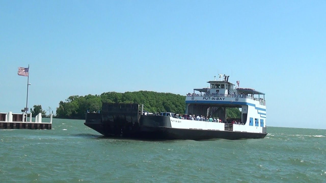 PUT-IN-BAY, OHIO Miller Ferry from Catawba - YouTube