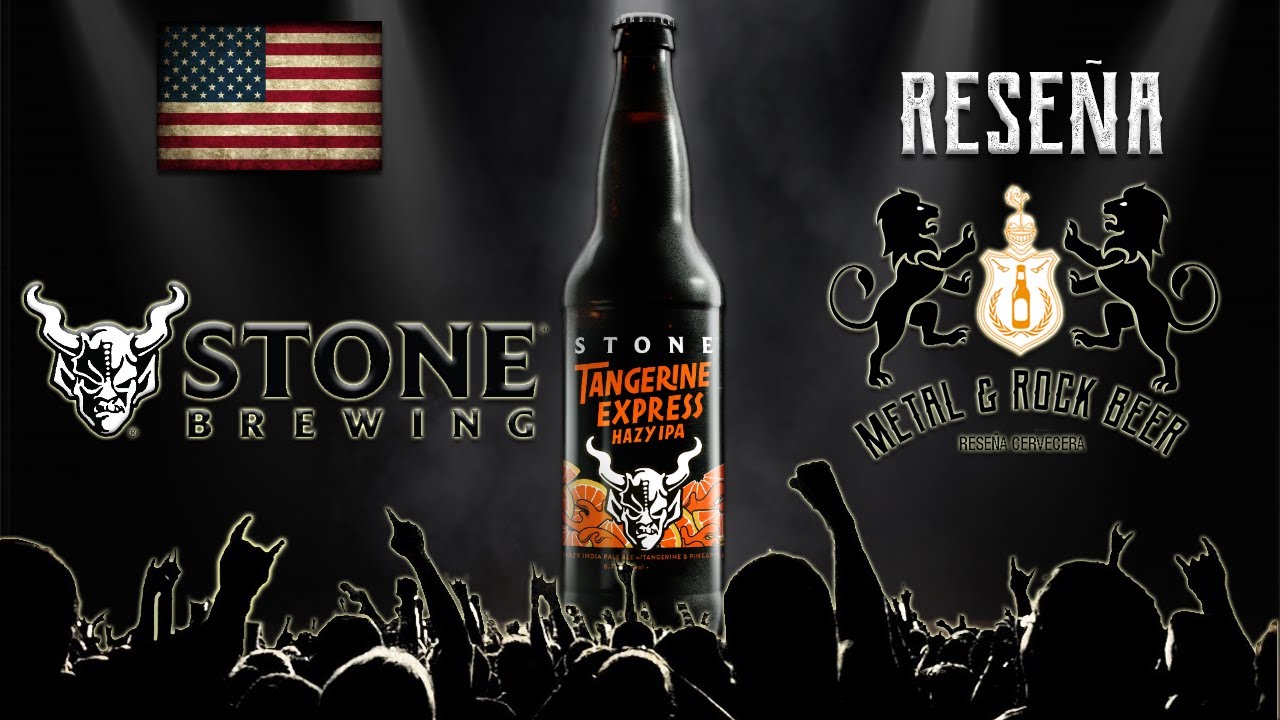 Reseña, Cata cerveza Stone, Tangerine Express Hazy IPA - YouTube