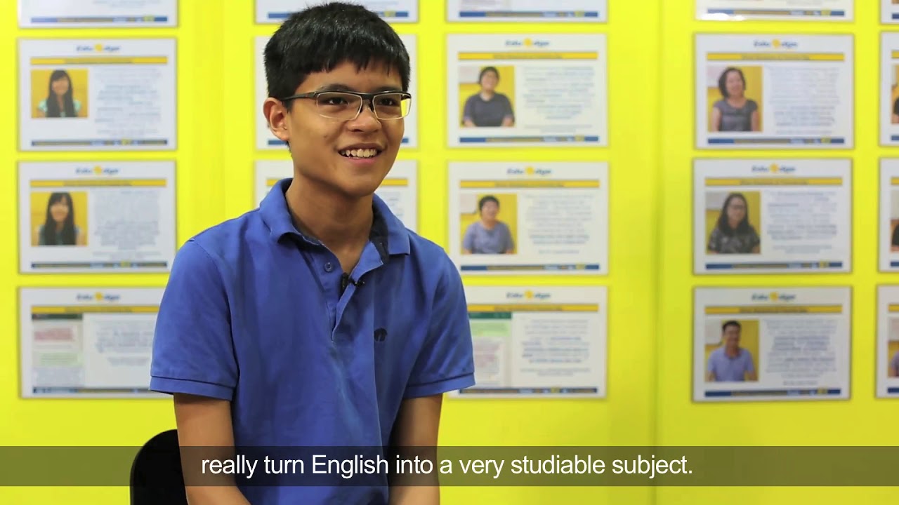 Joshua Teo - N & O Level English From E8 To A2 with EduEdge! - YouTube