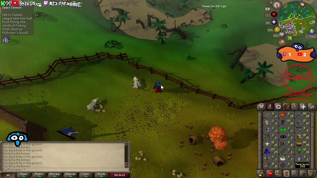 OSRS - LIVE - 006 - Last training before quests begin! - YouTube