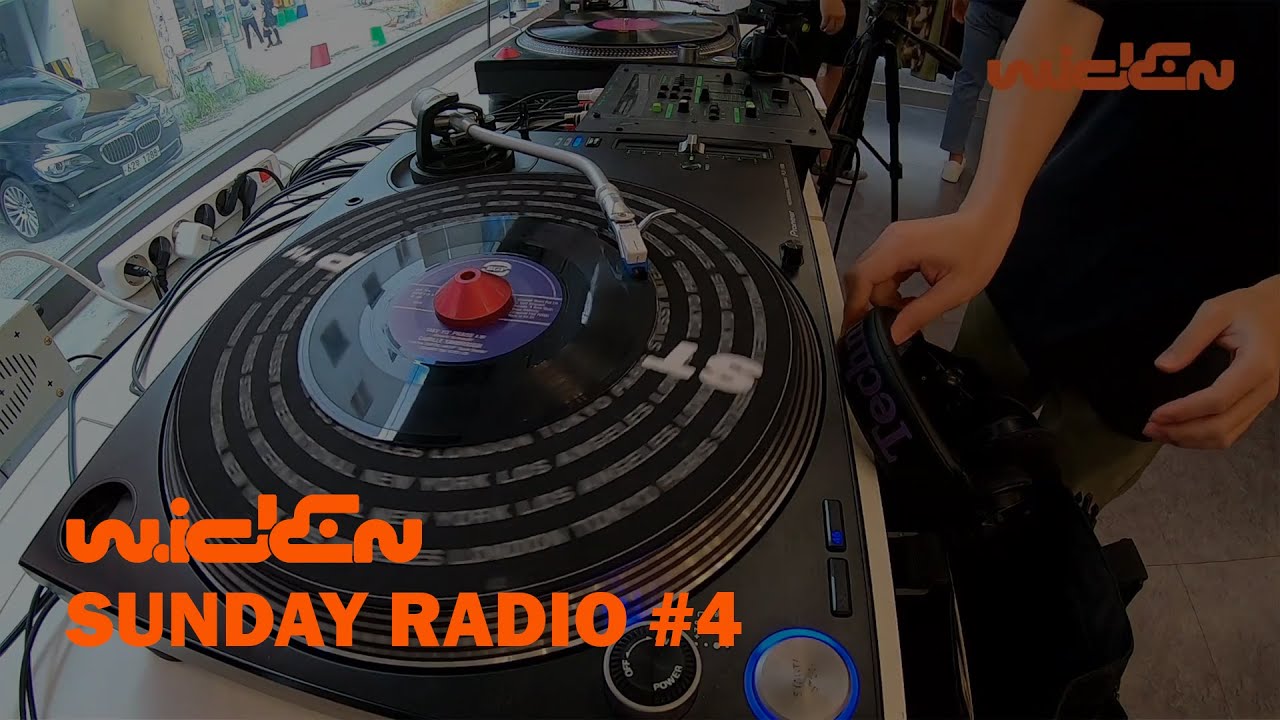 LP(레코드)로 들려주는 라디오 w.iden Sunday Radio #004 - YouTube