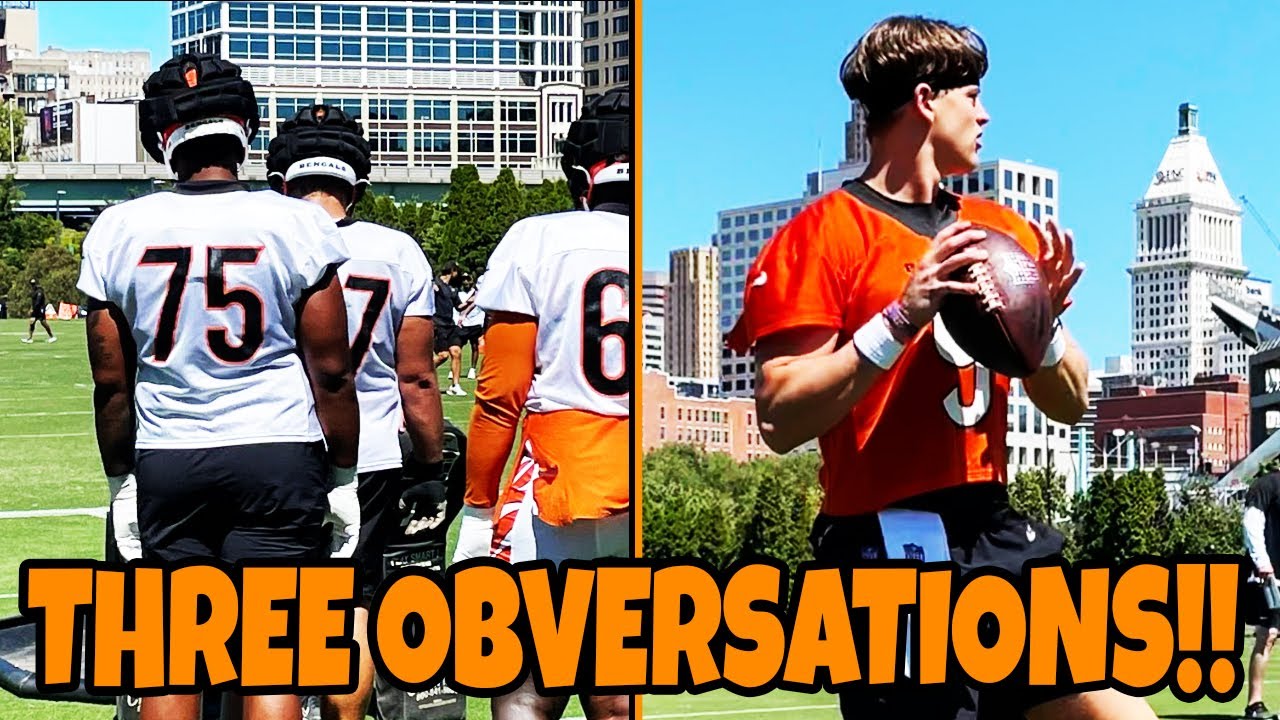 BENGALS FAN REACTS TO THE TOP FIVE OBSERVATIONS FROM THURSDAY'S ...