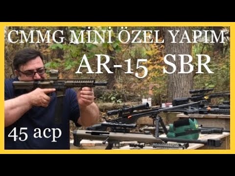 CMMG Mini Özel Yapım AR-15 SBR Kısa Namlu Tüfek