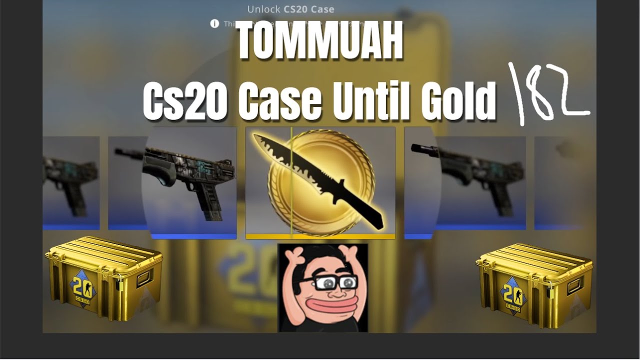 Cs20 Case Until Gold [182] #cs2 #tommuah #gaming #caseopening #csgo ...