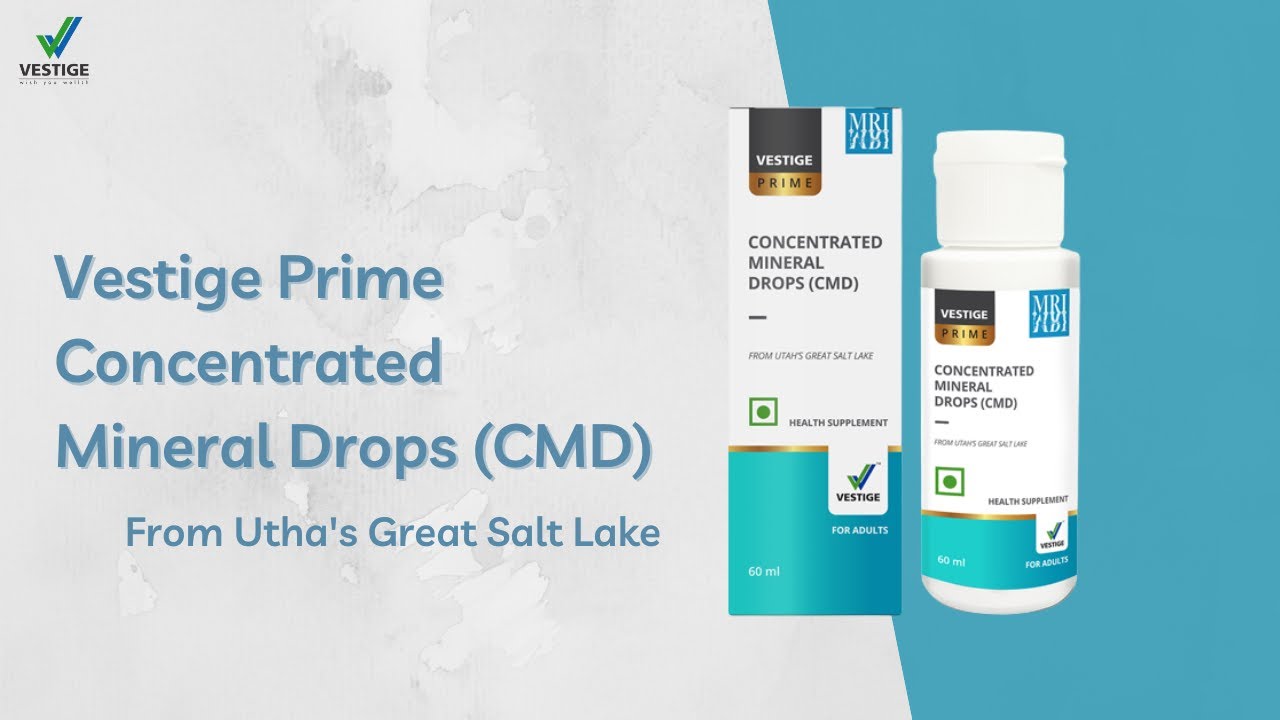 Vestige Prime Concentrated Mineral Drops (CMD) | From Great Salt Lake ...
