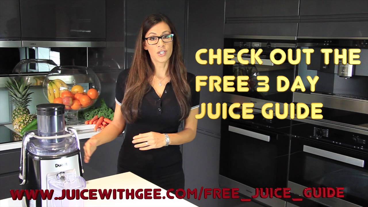 Introduction to juicing and the benefits of a juice detox with Gee from ...