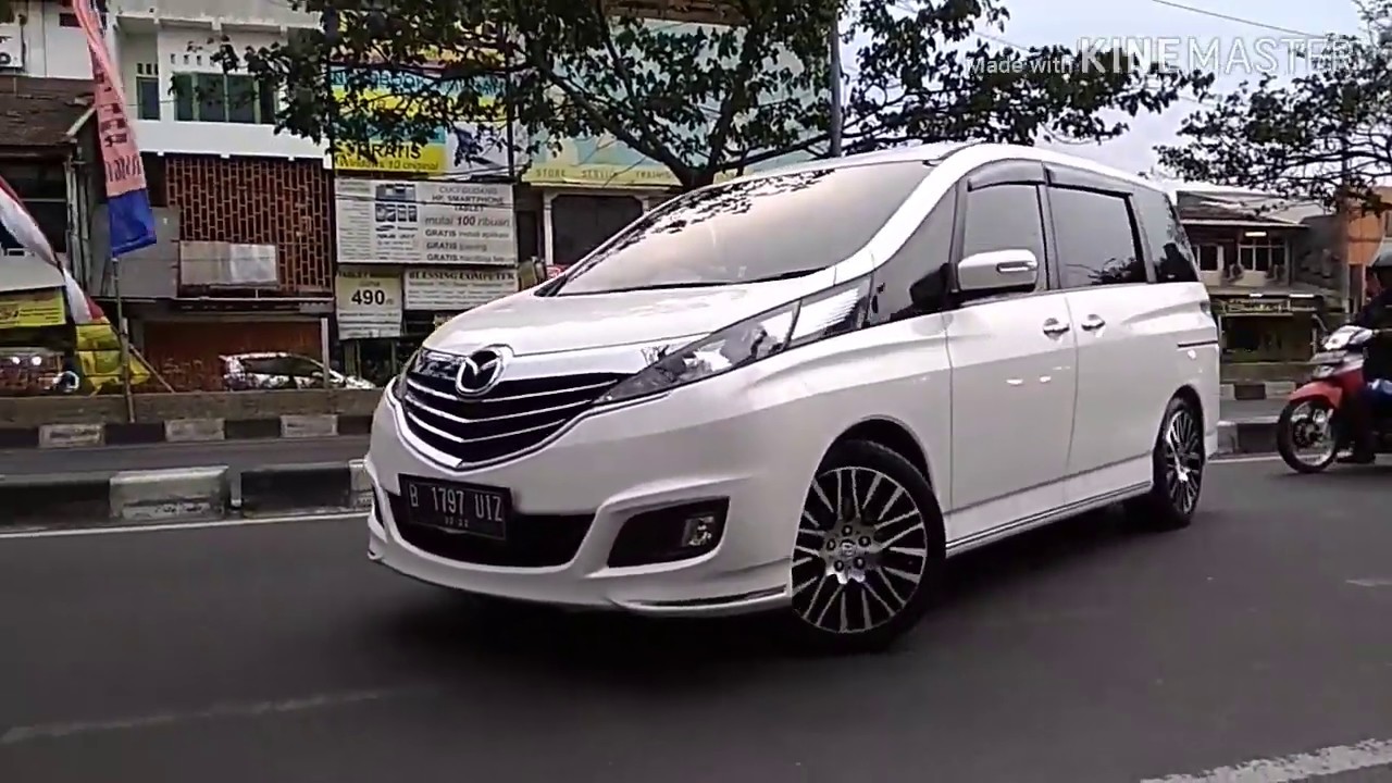 Cara bikin Mobil Mazda biante Elegant, cukup ganti velg hsr wheel ...