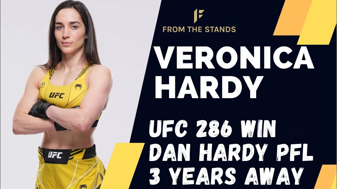 Veronica Hardy Talks UFC 286 Win, Dan Hardy At PFL & Time Away From MMA ...