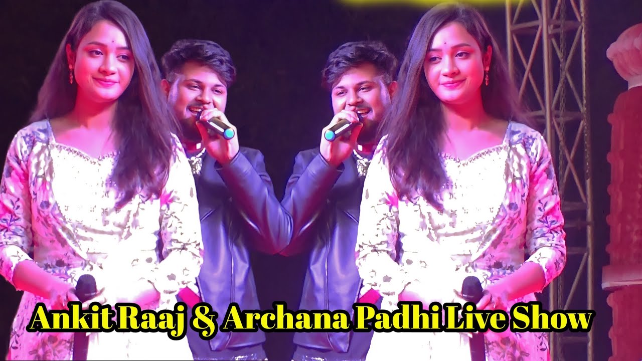Ankit Raaj & Archana Padhi Live Stage Show !! Sambalpuri Song ...