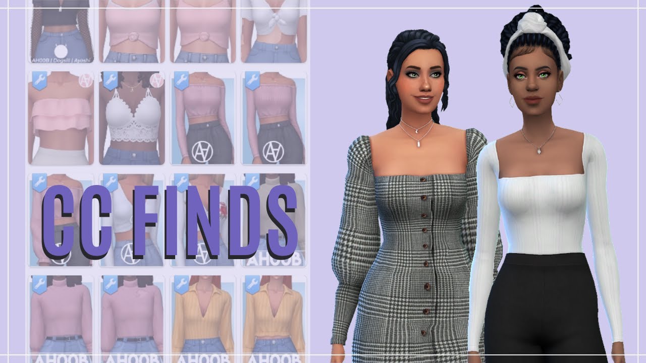 Best CC Finds (50+Items CC list) | Sims 4 - YouTube