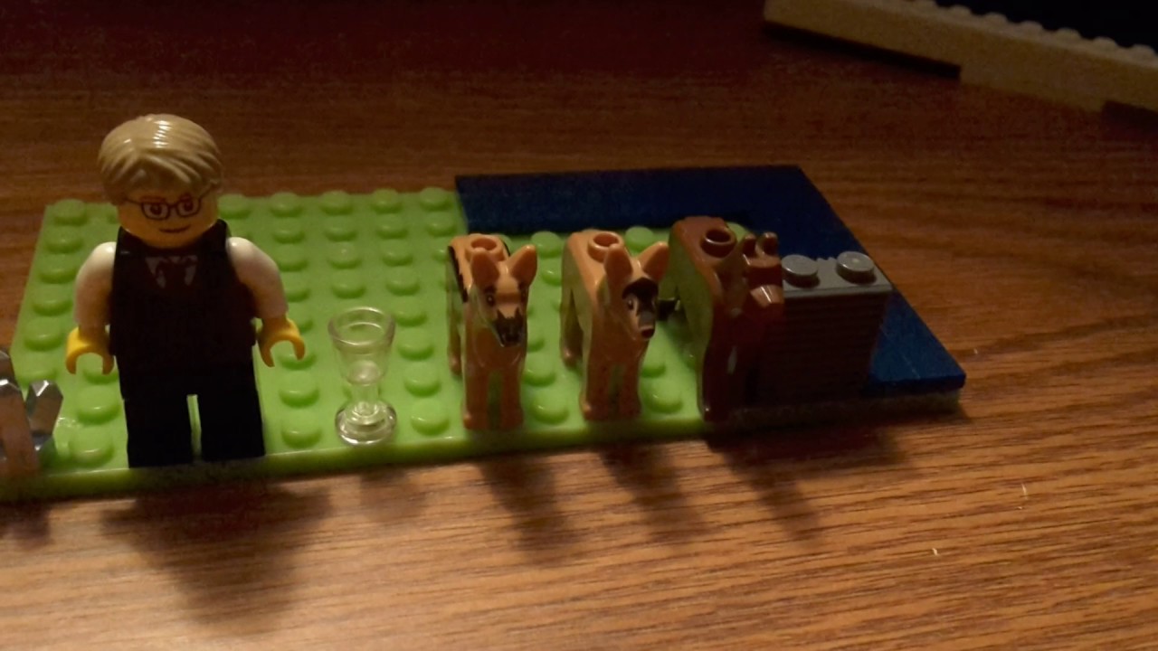 Lego German Shepherd evolution video. - YouTube