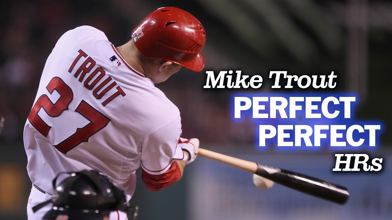 27 times Mike Trout DEMOLISHED a baseball - YouTube