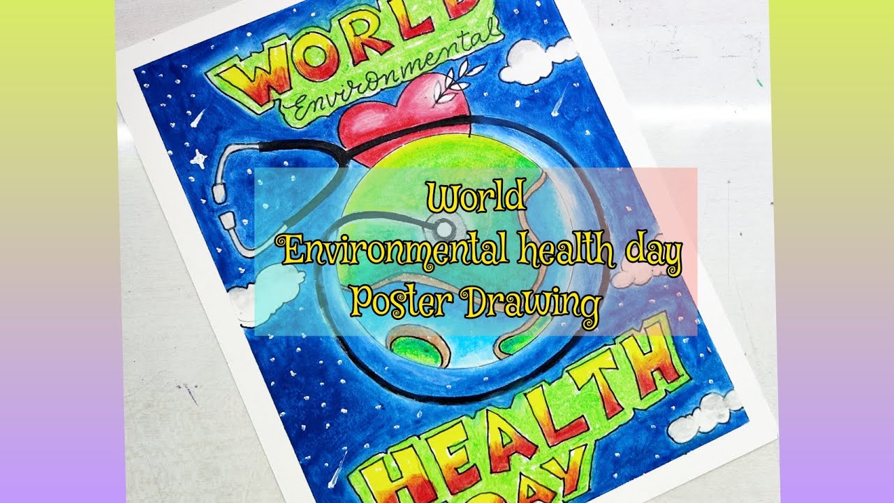 World Environmental Health day drawing/Save Environment save Nature ...