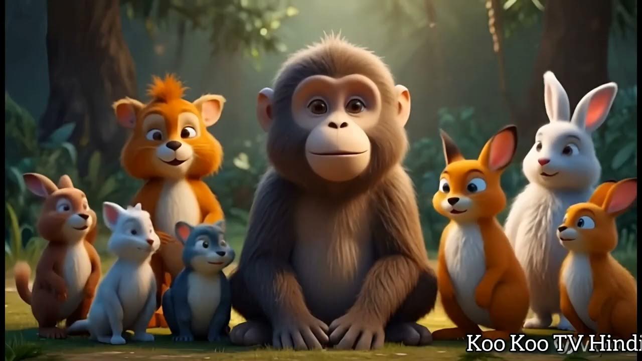 शरारती बंदर 🐒🐒 || Koo Koo TV Hindi || - YouTube