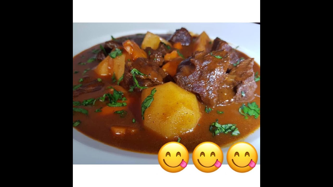 IBANGA RYO GUTEKA INYAMA Y'INKA|BEEF STEW (Tender and flavorful) - YouTube