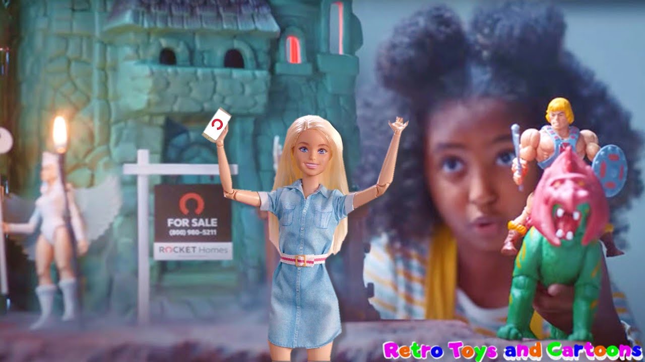 Barbie He-Man Masters of The Universe Rocket Homes Mortgage NFL ...