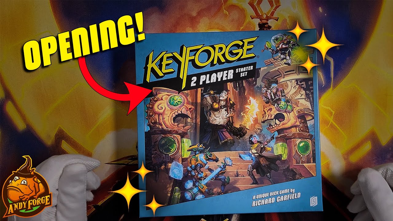 KeyForge's NEW 2-Player Starter Set OPENING!! - YouTube