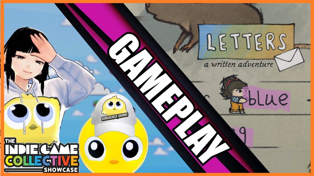 Letters - a written adventure | GAMEPLAY | STEAM | IGC Showcase - YouTube