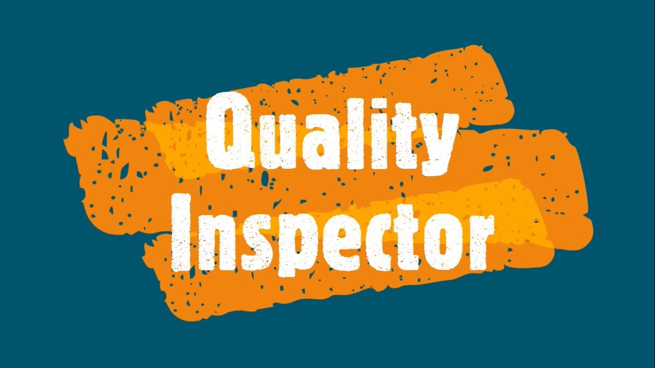 Job Position as a QUALITY INSPECTOR! - YouTube