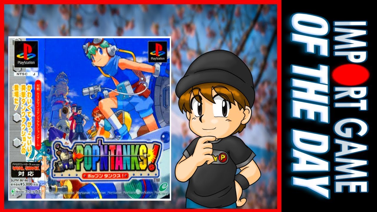Import Game of the Day | Pop'n Tanks (PlayStation) - YouTube