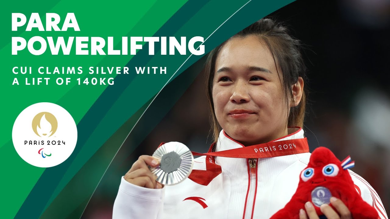 Silver For Jianjin Cui With A Lift Of 140kg 🥈🇨🇳 - YouTube