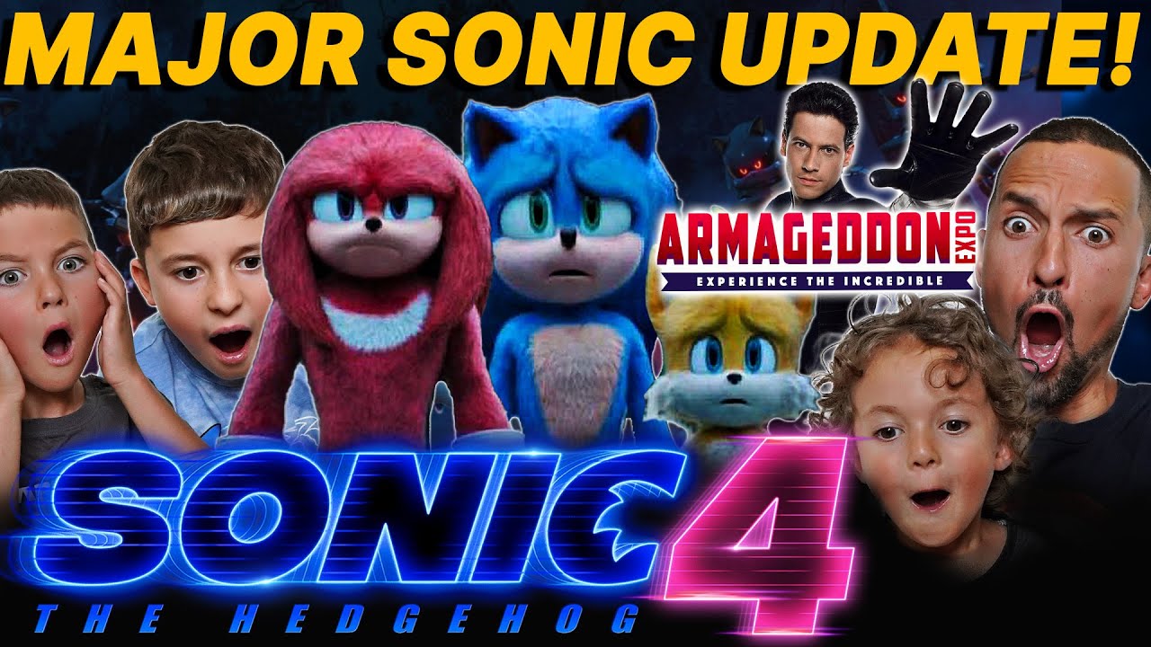 SONIC 4 RELEASE UPDATE! NEW SONIC GAME! MINECRAFT vs SONIC?! ARMAGEDDON ...
