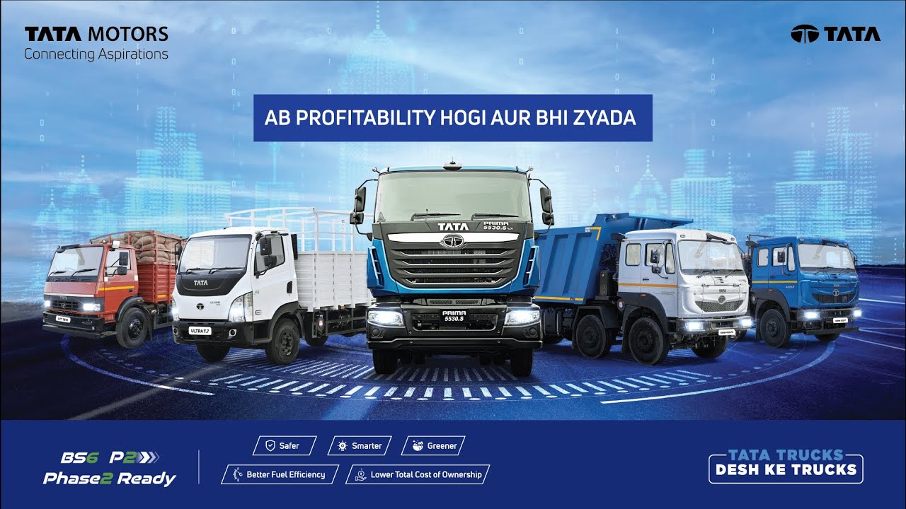 Tata Motors BS6 Phase 2 Ready Trucks | Tata Trucks | Desh ke Trucks ...