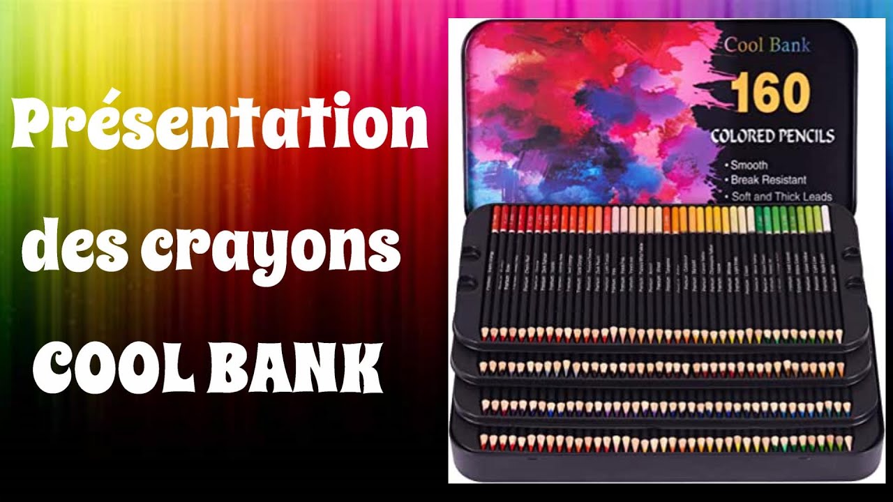 Présentation des crayons COOL BANK - YouTube