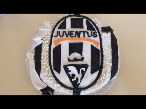 Marcipanli Tort Hazirlamaq.Marcipanli Juventus Tortu. Sevdiyiniz Futbol Klubunun Tortunu Hazirlamaq