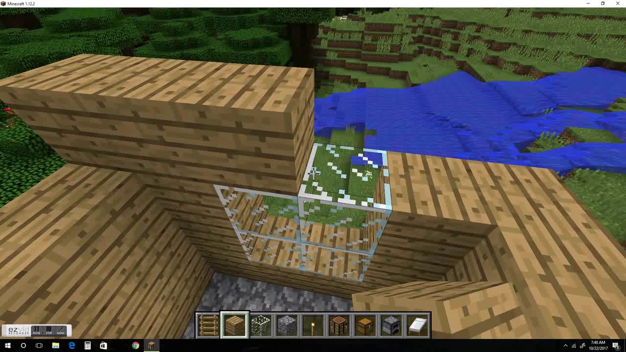 How to make a second floor in a Minecraft House - YouTube