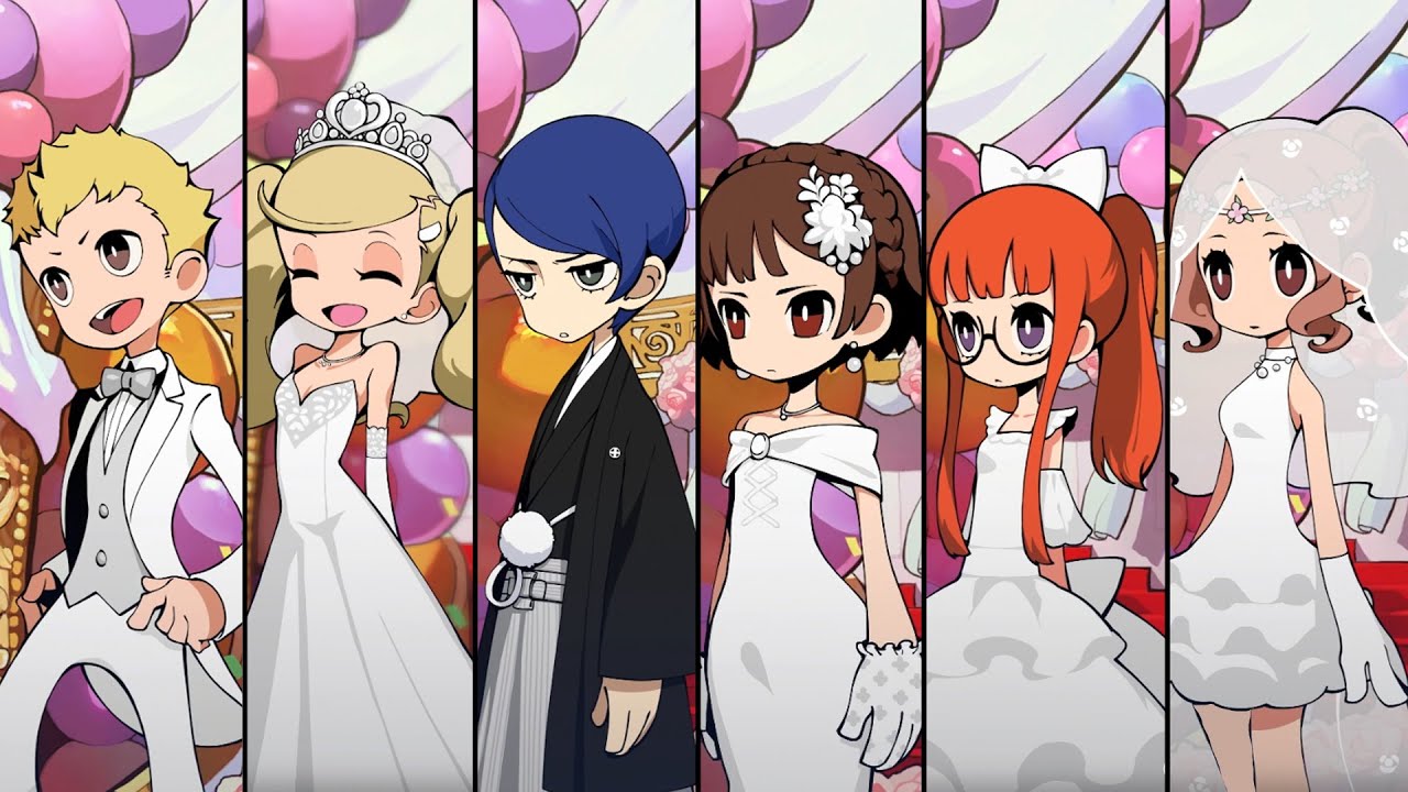 Persona 5 Tactica | All Marriage Scenes - YouTube