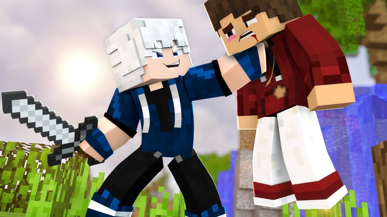 ENCARNEI O LUGIN NO SKYMINIGAMES! - SKYWARS (Minecraft) - YouTube