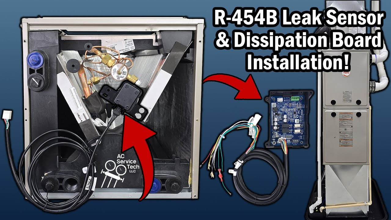 A2L R-454B Leakage Sensor and Dissipation/Mitigation Board Wiring ...