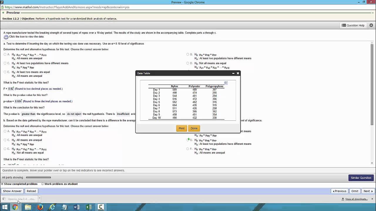 Randomized Block Design - Two-Way ANOVA - Three Computational Techniques - YouTube
