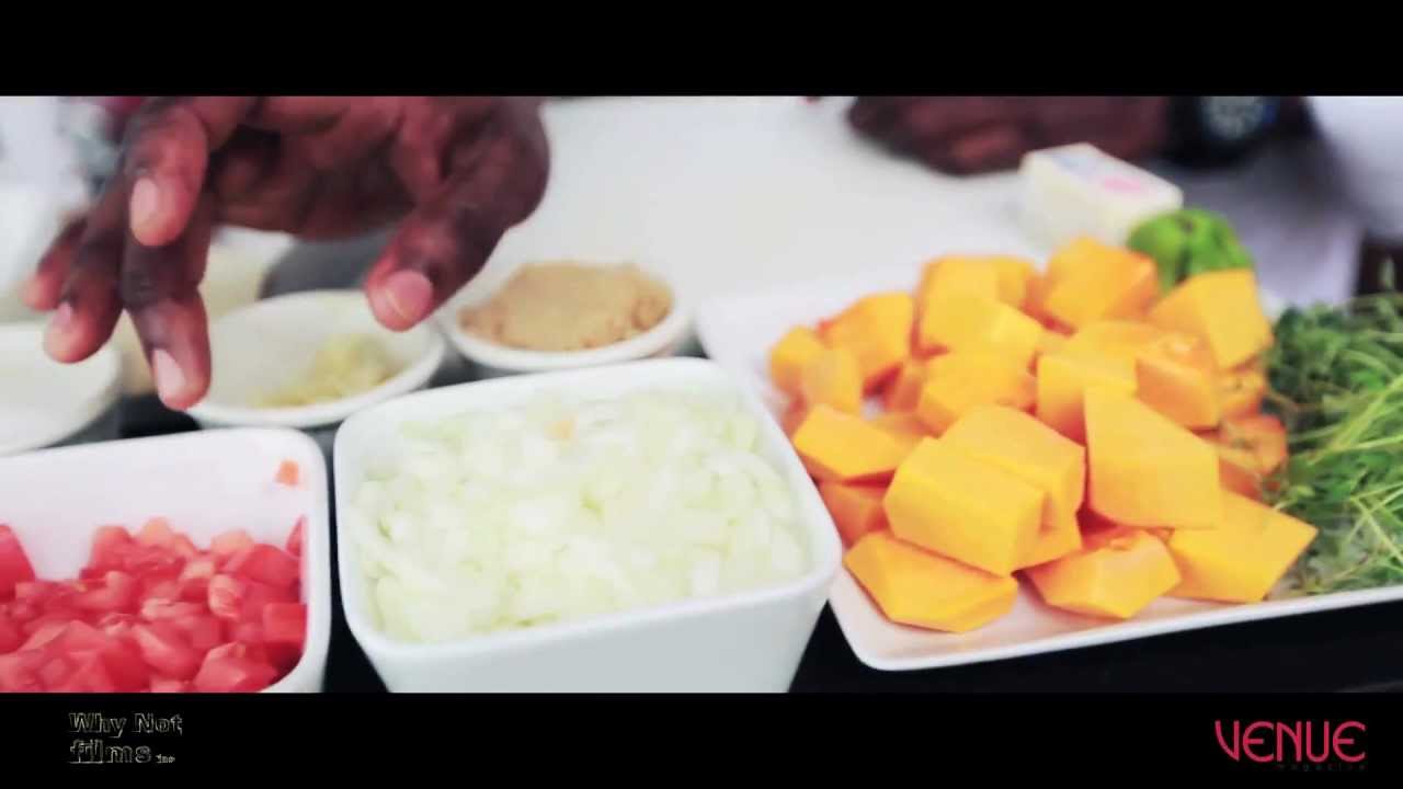 Caribbean Cooking With Chef Irie: Pumpkin Rum Soup - YouTube