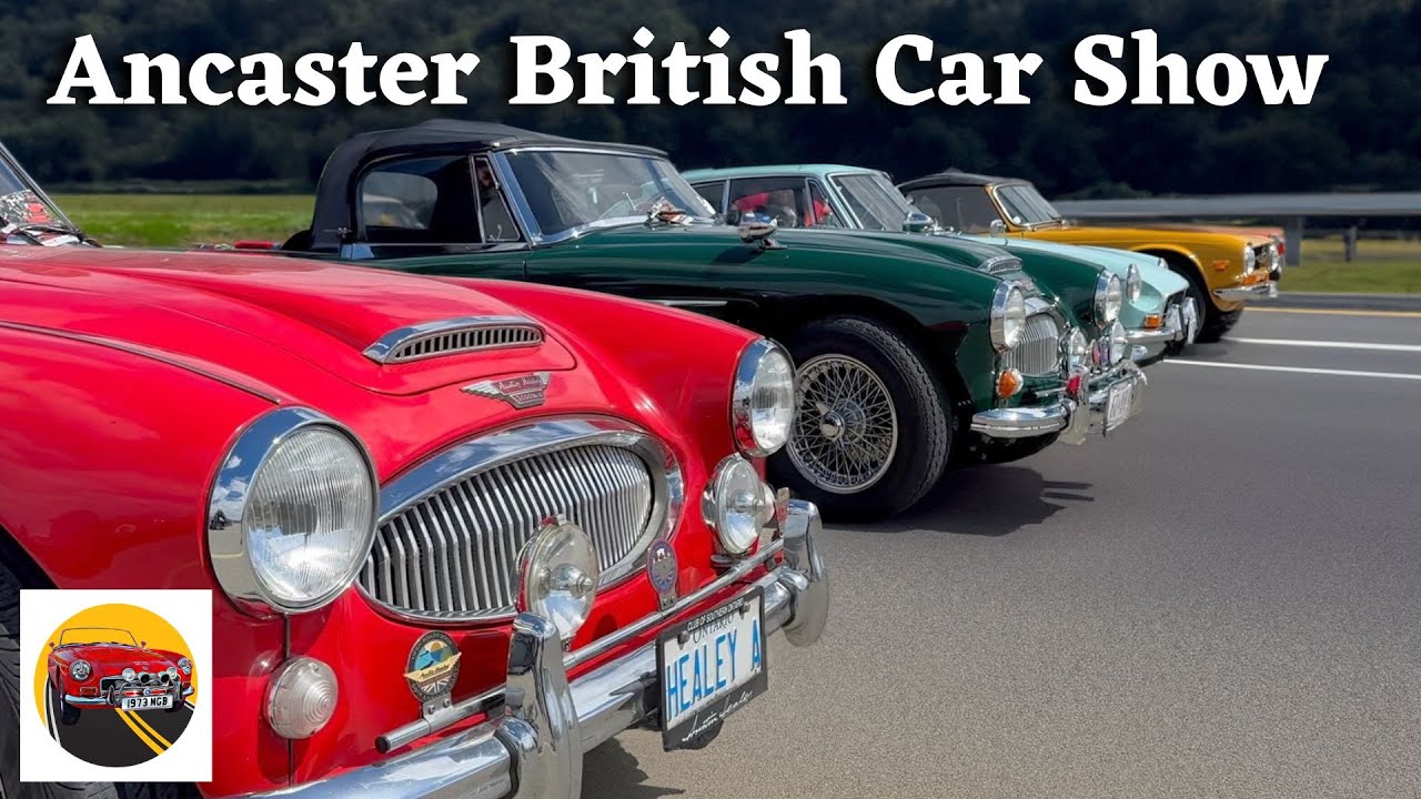 2024 Ancaster British Car Flea Market and Car Show! - YouTube