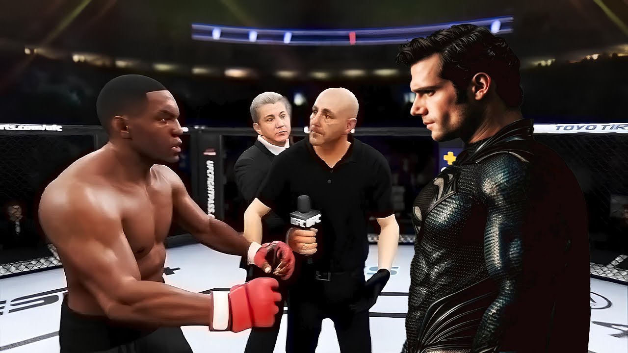 Mike Tyson vs. Black Superman [EA Sports UFC 4] - YouTube