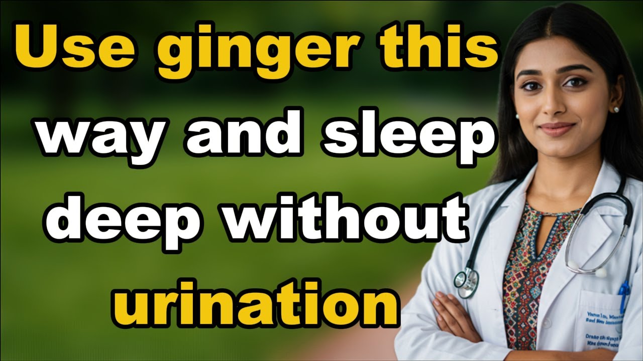 MIRACLE! Can’t Sleep Through the Night? Use Ginger This Way for Deep ...
