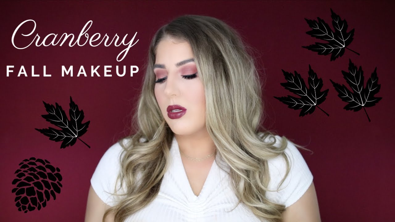CRANBERRY FALL MAKEUP TUTORIAL - YouTube