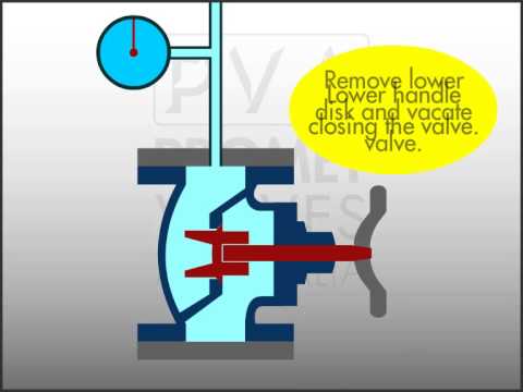 Globe SDNR | Stop Valve Hydrostatic Pressure Test - YouTube