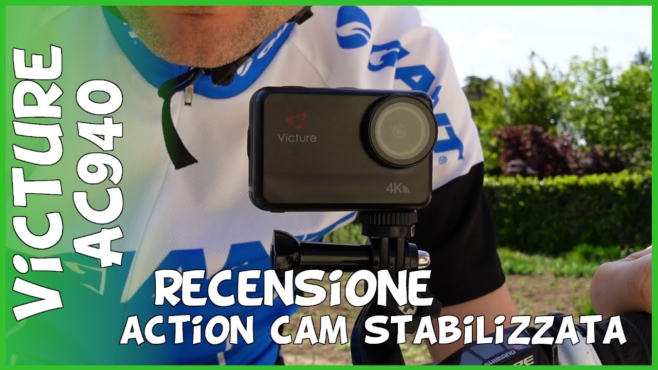 Recensione action cam economica 4k 60fps stabilizzata EIS Victure AC940 ...
