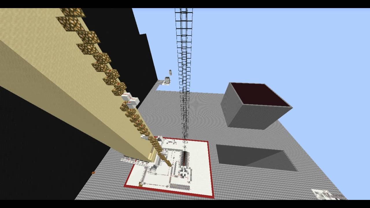 Minecraft 240 Stacker Full Auto Cannon - YouTube