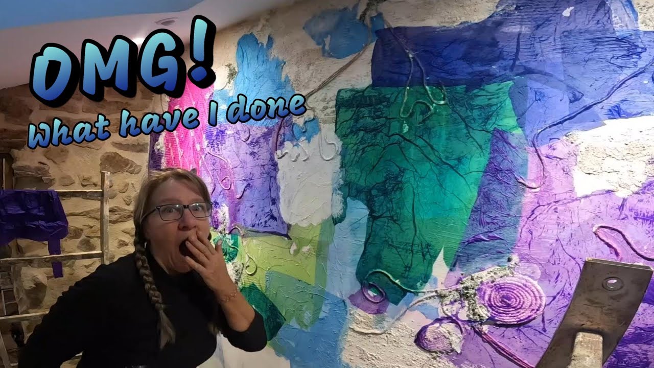 Crazy DIY wall art series: Part 2 - YouTube