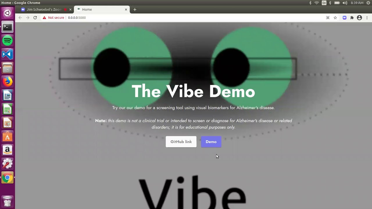 Vibe demo - YouTube