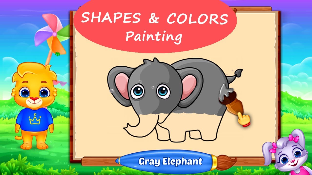Colors and Shapes #1 - Painting empty objects with Lucas and Ruby | RV ...