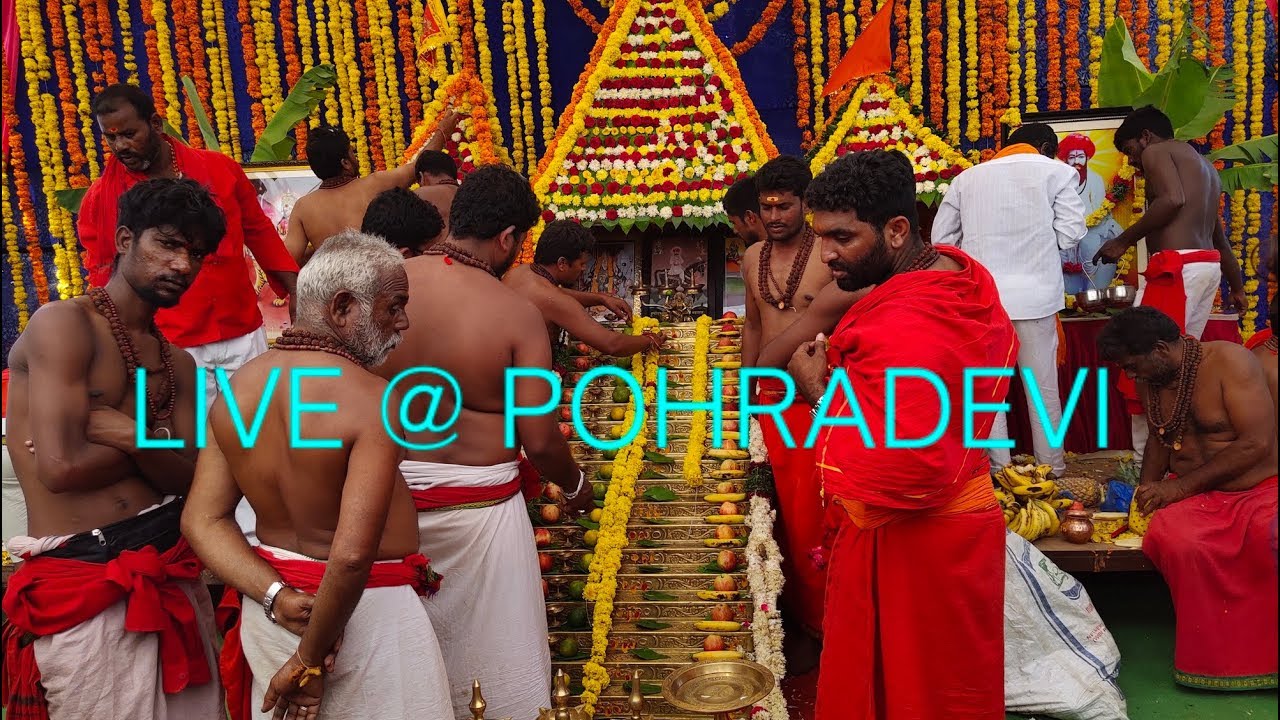 Sevalal & Jagadamba padi pooja |Pohradevi | 3TV BANJARAA 24X7 LIVE ...