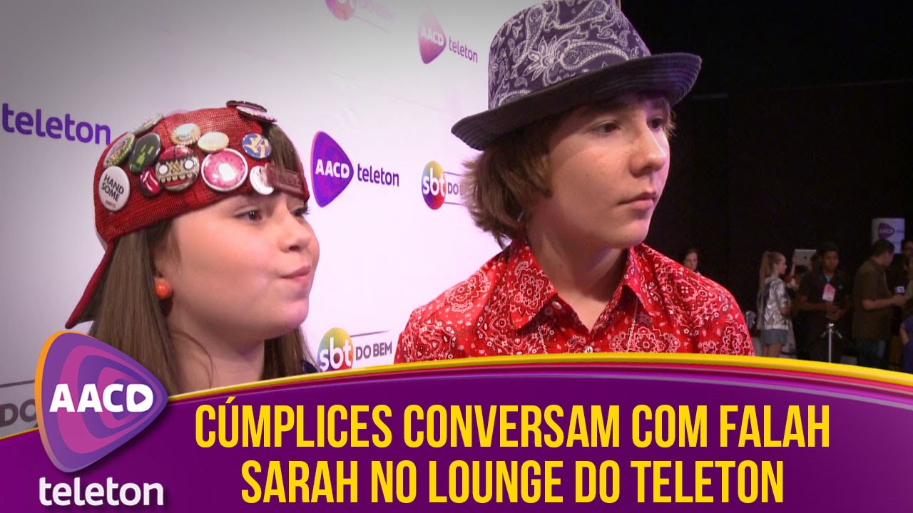 Bastidores Teleton 2015: Cúmplices conversam com Falah Sarah no lounge ...