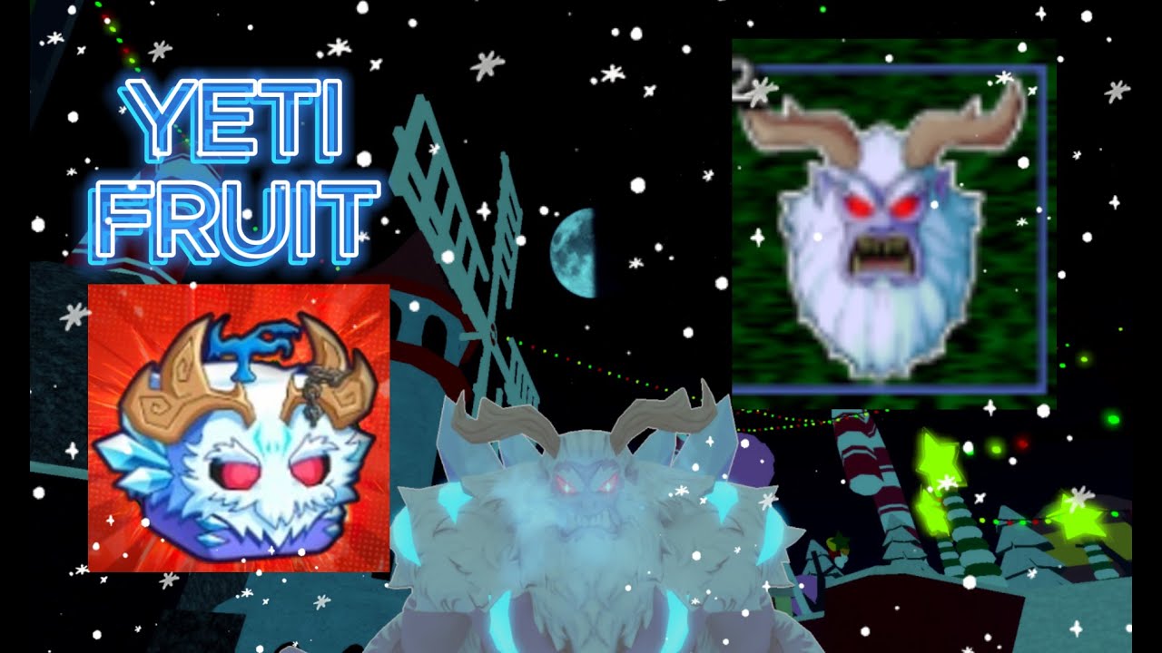 BLOX FRUITS YETI FRUIT SHOWCASE - YouTube